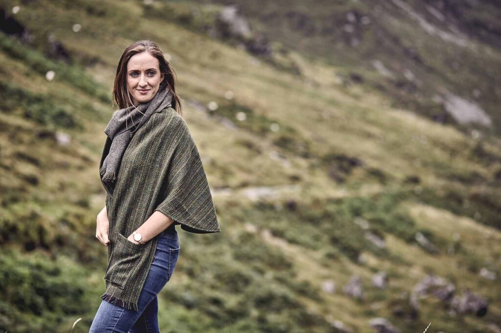 Pocket Wraps | Handwoven Tweed